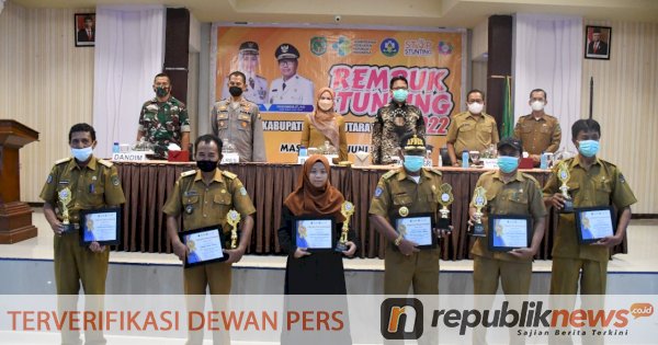 6 Kepala Desa Terbaik Percepatan Penurunan Stunting di Luwu Utara ...
