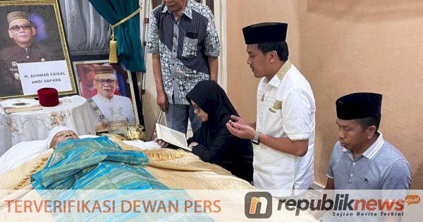 Faisal Andi Sapada Meninggal Dunia, Andi Nurhaldin Melayat Sampaikan ...